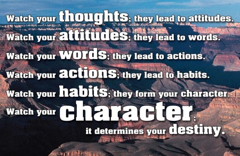 What Actions Define Your Character? - Mckinleys